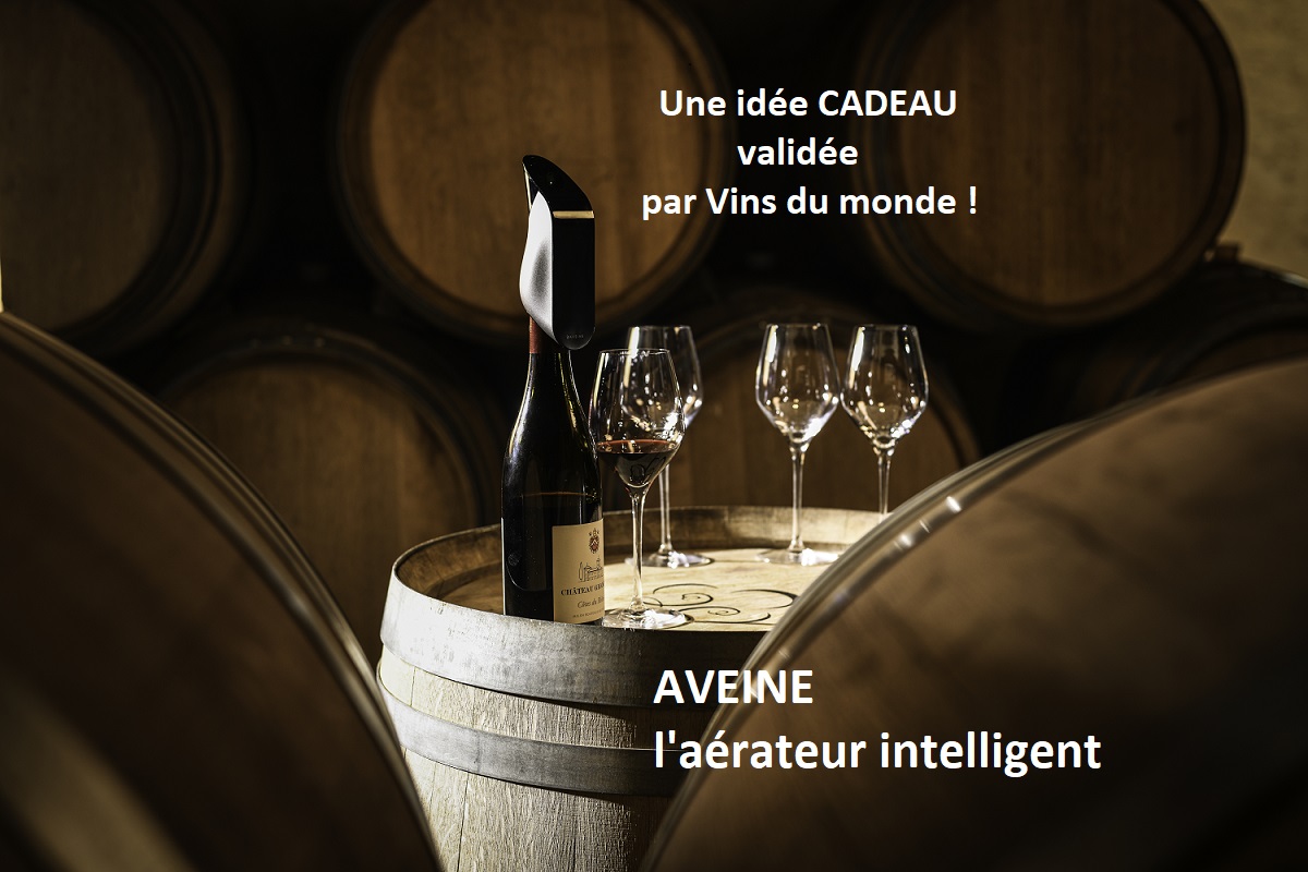 Aérateur Aveine : pour noel, donnez de l'air à votre vin ! - Vins du monde